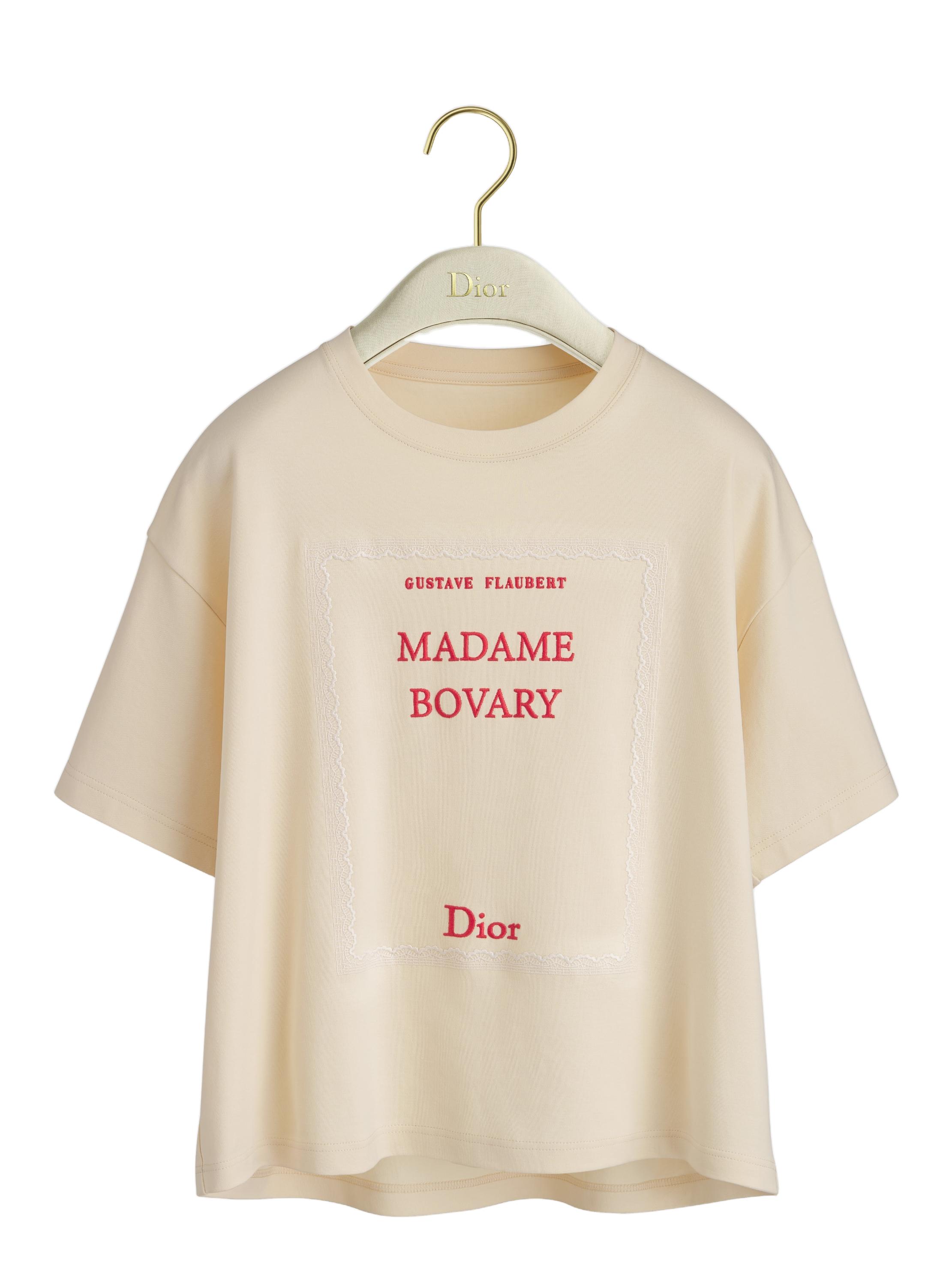 DIOR Dior Madame Bovary Oversized Cropped T-Shirt